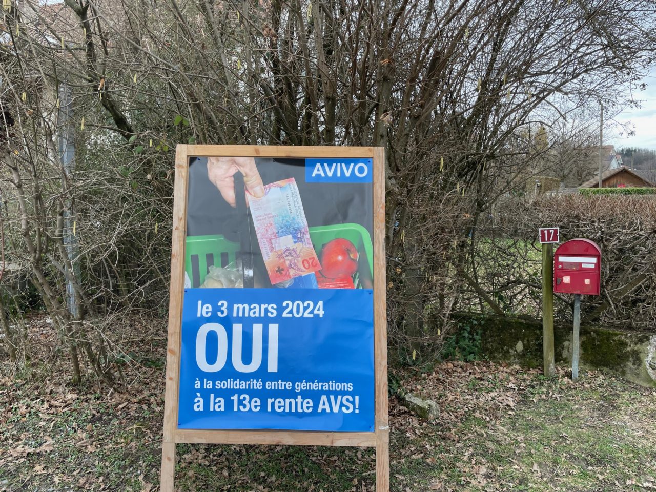 OUI à la 13e rente AVS! | AVIVO Vaud